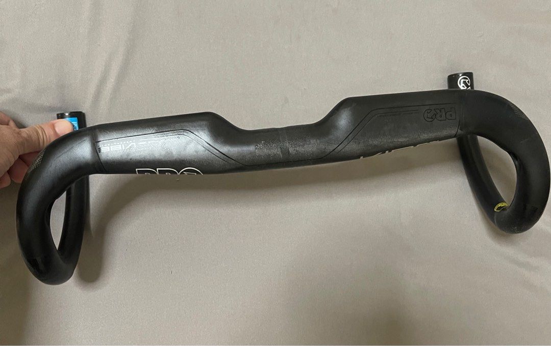 Shimano Pro Vibe Aero SL Carbon Handlebar 380mm, Sports Equipment ...