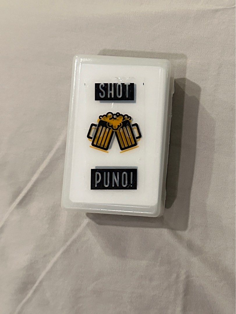 Shot Puno! Drinking Cards, Hobbies & Toys, Toys & Games on Carousell
