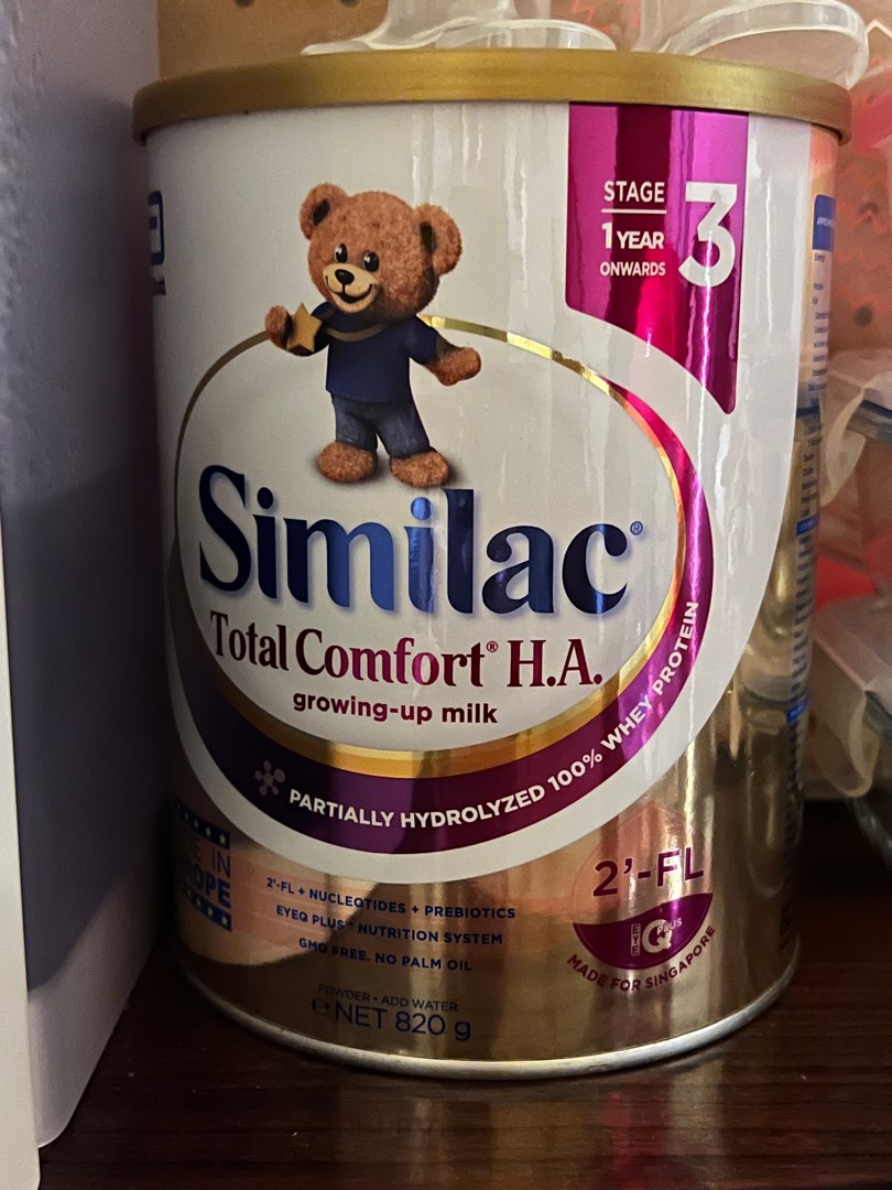 SIMILAC TOTAL COMFORT stage 3 formula milk tin, Babies & Kids, Nursing ...