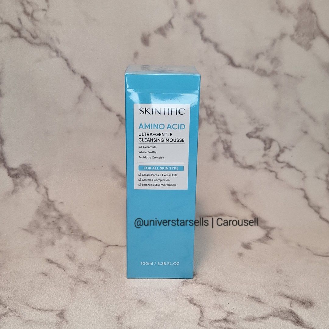 [NEW|SEALED] SKINTIFIC AMINO ACID MOUSSE CLEANSER SABUN CUCI MUKA ...