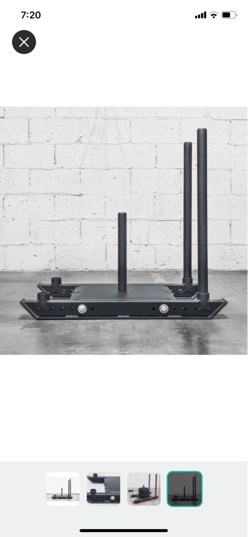 Sled Prowler, Sports Equipment, Exercise & Fitness, Weights & Dumbbells ...