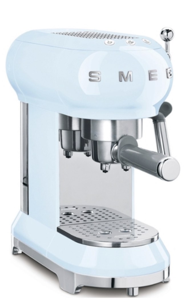 Smeg brand new one in box ECF01PBUK Espresso Coffee Machine in Pastel ...
