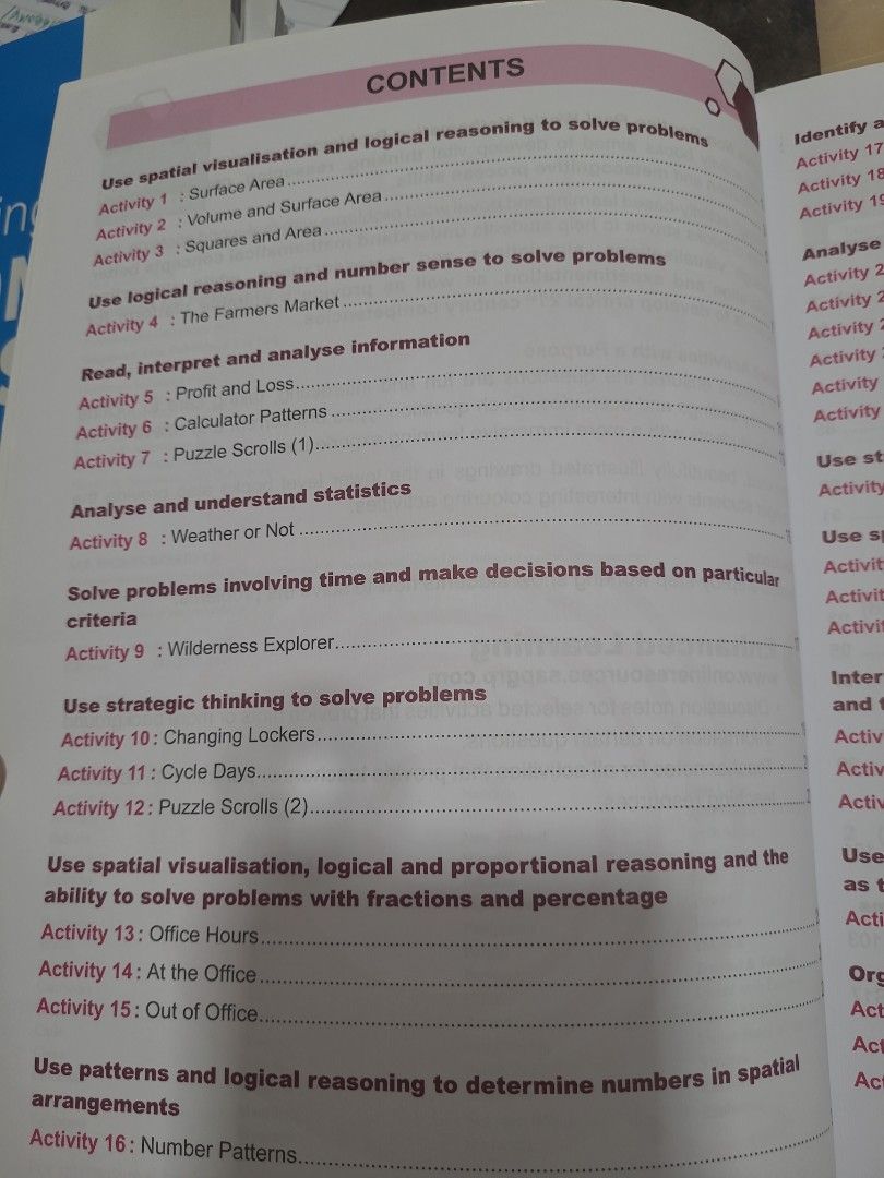 SOLVE NON-ROUTINE REAL WORLD MATHEMATICS PROBLEMS, Hobbies & Toys ...