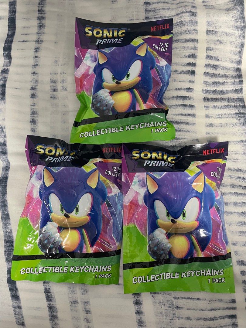 Sonic Prime Keychain Blind Bag, Hobbies & Toys, Toys & Games on Carousell