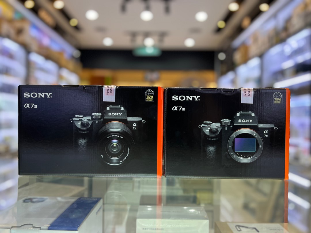 Sony A7iii Body / A7iii Kit, Photography, Cameras on Carousell