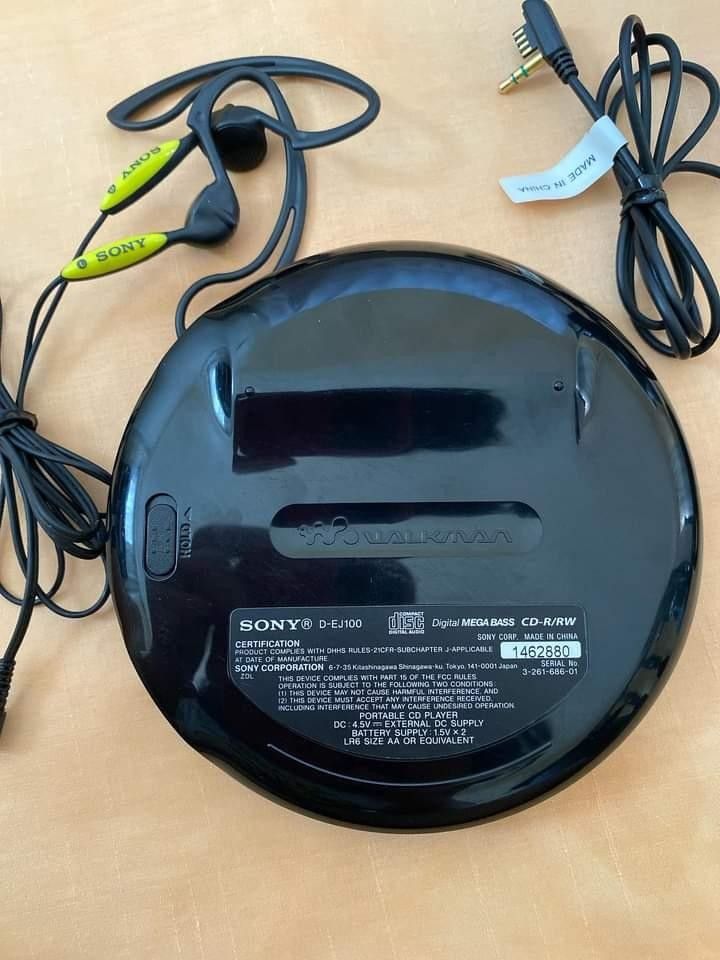 Sony Portable CD Walkman, Audio, Portable Music Players on Carousell
