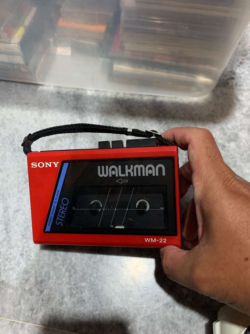 Sony walkman wm-22, Hobbies & Toys, Music & Media, CDs & DVDs on Carousell