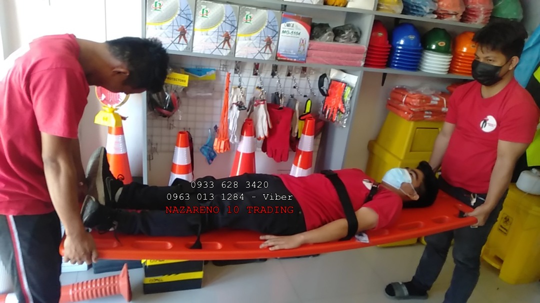 SPINE BOARD w/Safety Straps, Health & Nutrition, Medical Supplies ...