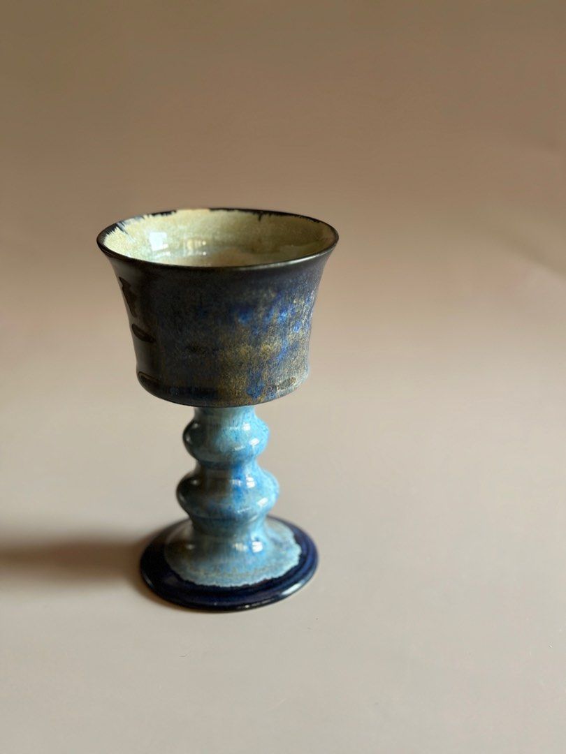 Stoneware Goblet Display - PER PIECE, Furniture & Home Living, Home ...