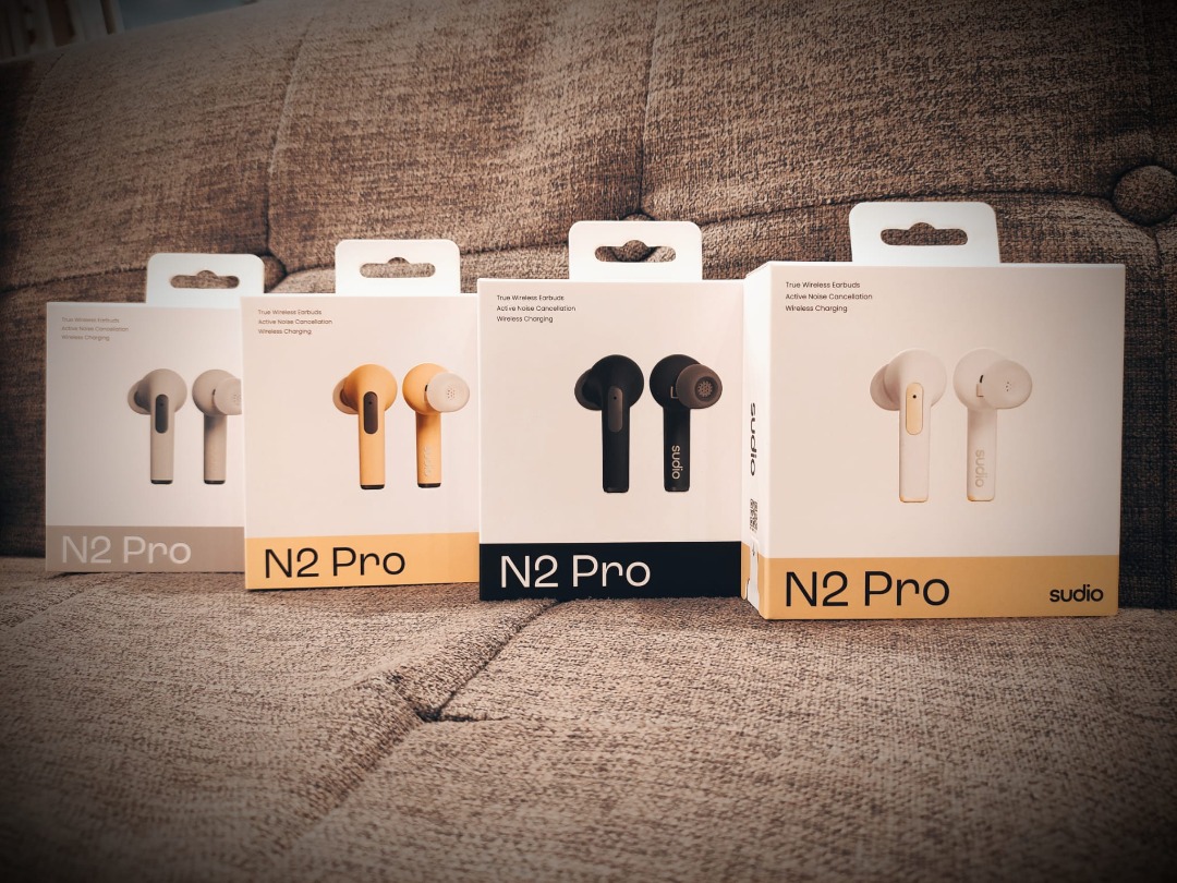 Sudio N2 Pro ANC True Wireless Earphones (Brand New Sealed, No Receipt ...