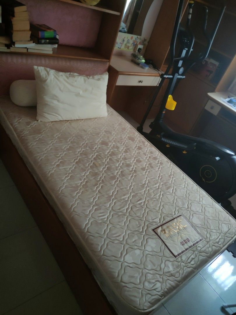 Super single mattress, Furniture & Home Living, Furniture, Bed Frames ...