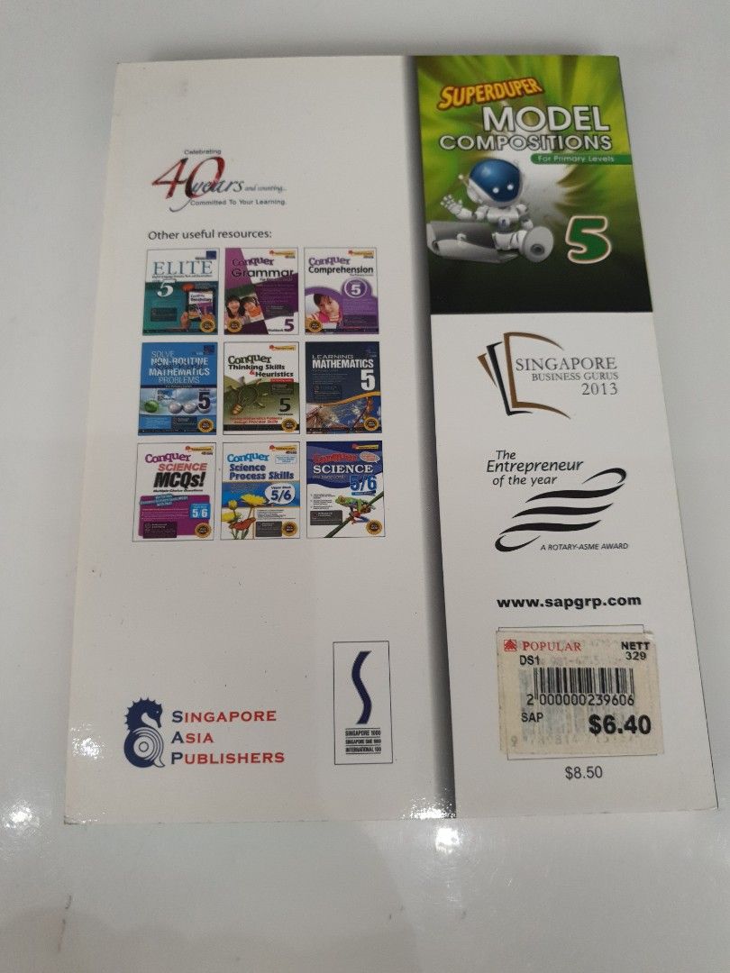 Super-duper model compositions for primary 5, Hobbies & Toys, Books ...