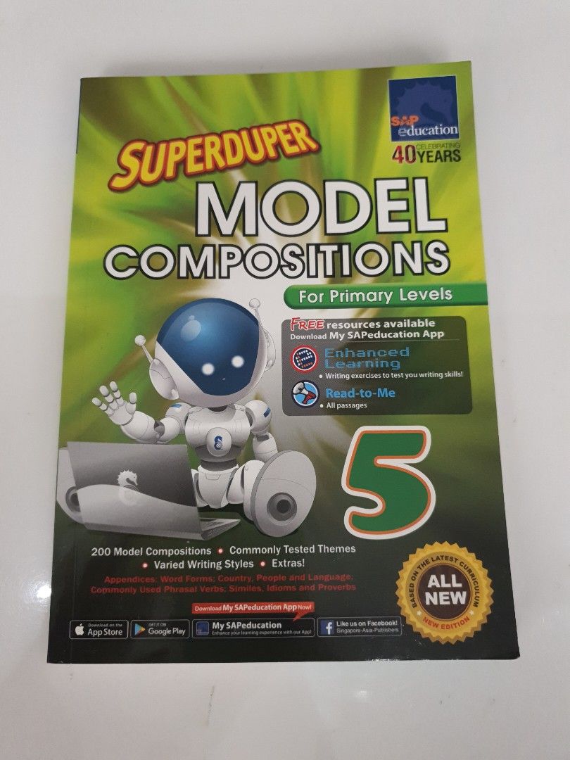 Super-duper model compositions for primary 5, Hobbies & Toys, Books ...