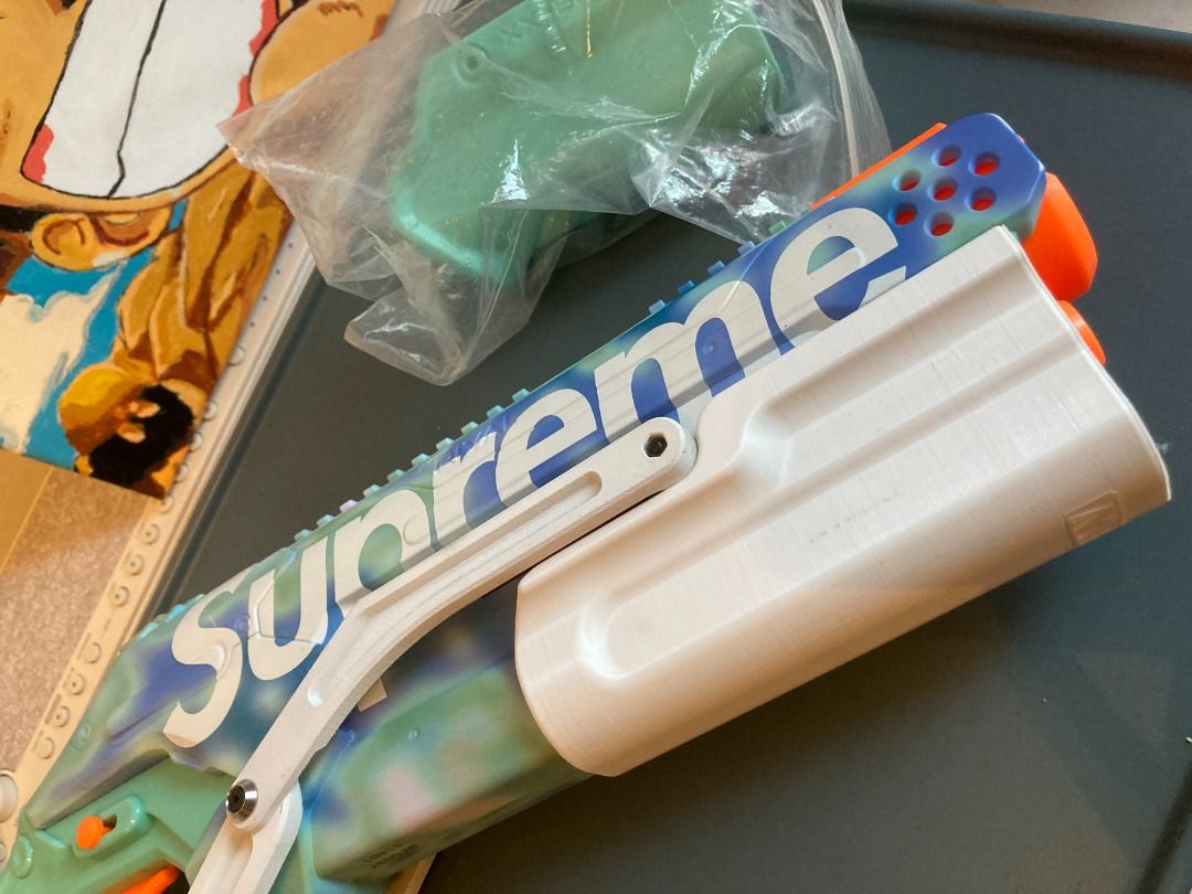 supreme nerf takedown with shanye lever action kit, Hobbies & Toys ...