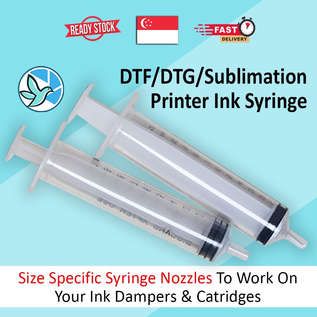 Syringe For DTF/DTG/Sublimation Printers, Computers & Tech, Printers ...
