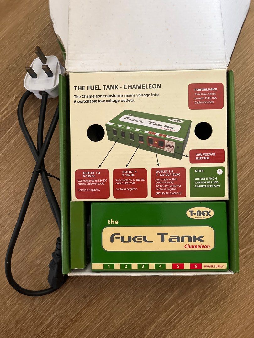 T Rex Chameleon Fuel Tank Power Supply, Hobbies & Toys, Music & Media ...