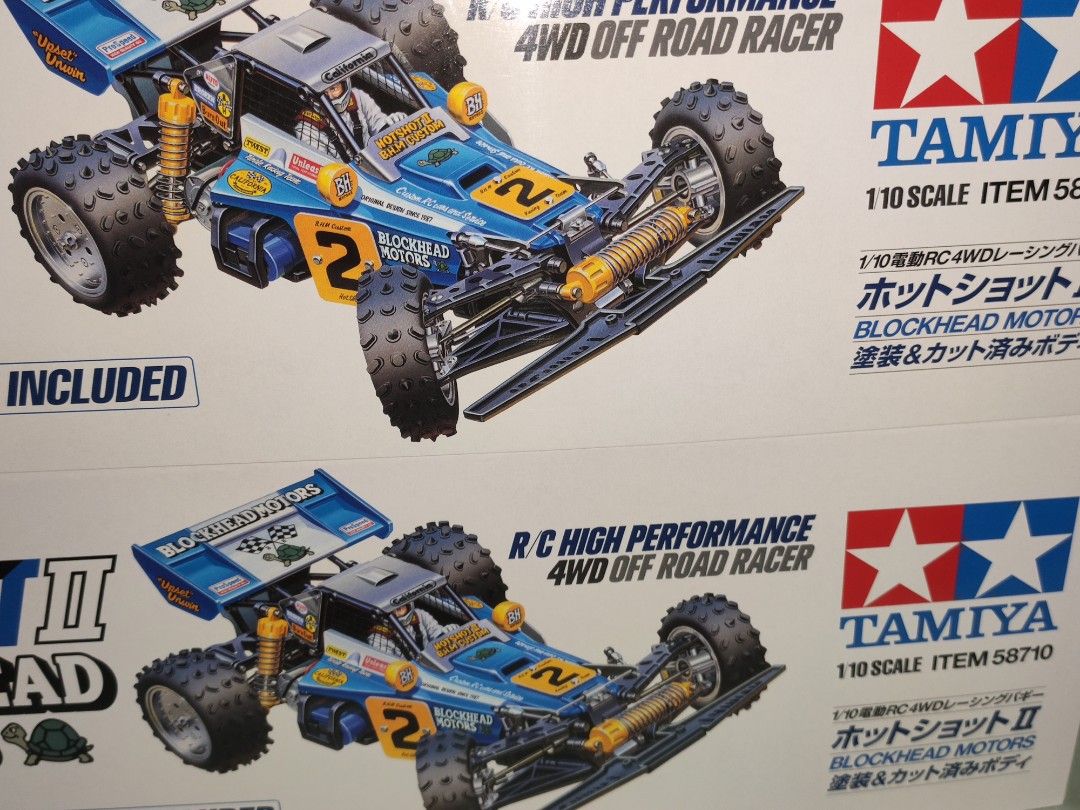 Tamiya Hotshot II 2 Blockhead Motors 58710, Hobbies & Toys, Toys ...
