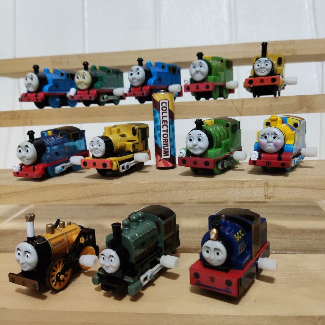 T-ARTS Thomas and Friends Mini Trains Wind-up Plarail Gashapon, Hobbies ...