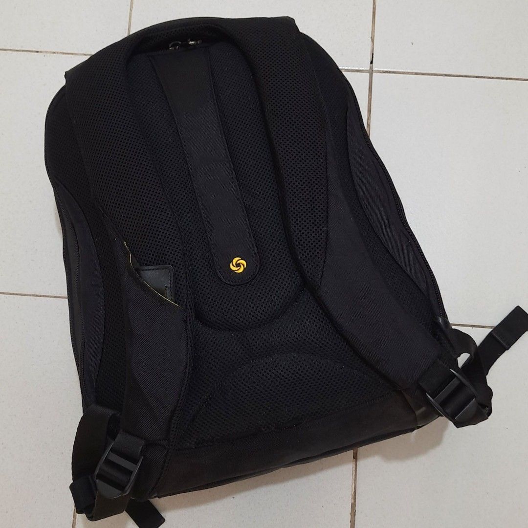 TAS RANSEL SAMSONITE PROTEO FORMAL LAPTOP BACKPACK, Fesyen Pria, Tas ...