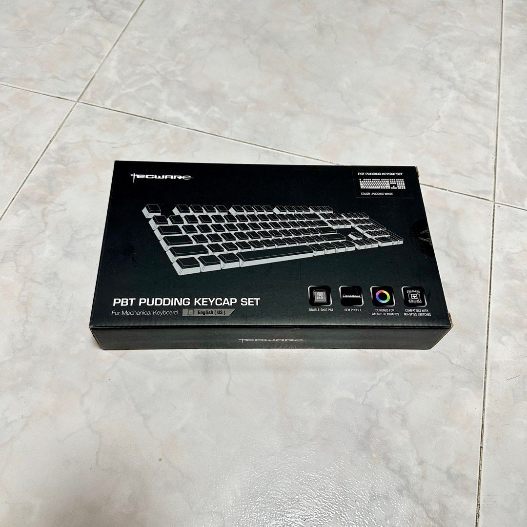 TECWARE PHANTOM 87 v2 / PUDDING KEYCAPS / SHROUD CASE, Computers & Tech ...