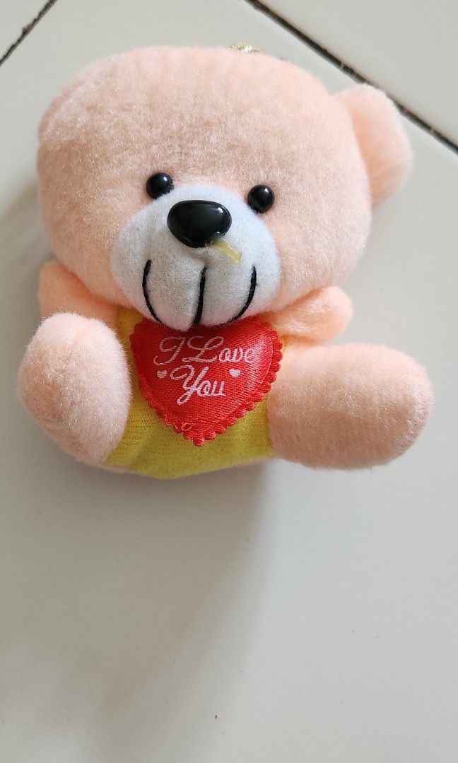 Teddy Bear key chains, Hobbies & Toys, Toys & Games on Carousell