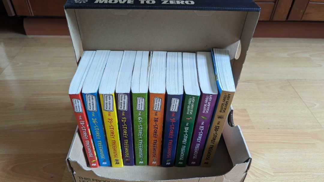 The 13-storey treehouse series (10 books), Hobbies & Toys, Books ...