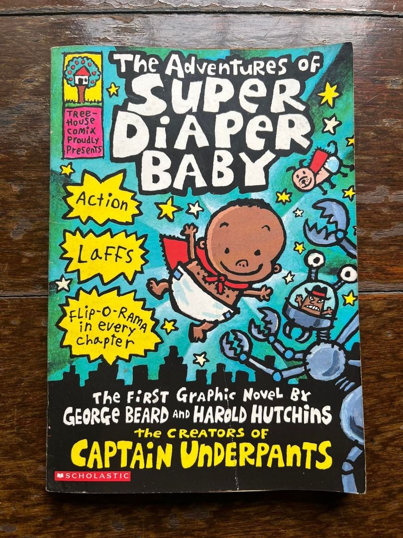 The Adventures of Super Diaper Baby, Hobbies & Toys, Books & Magazines ...