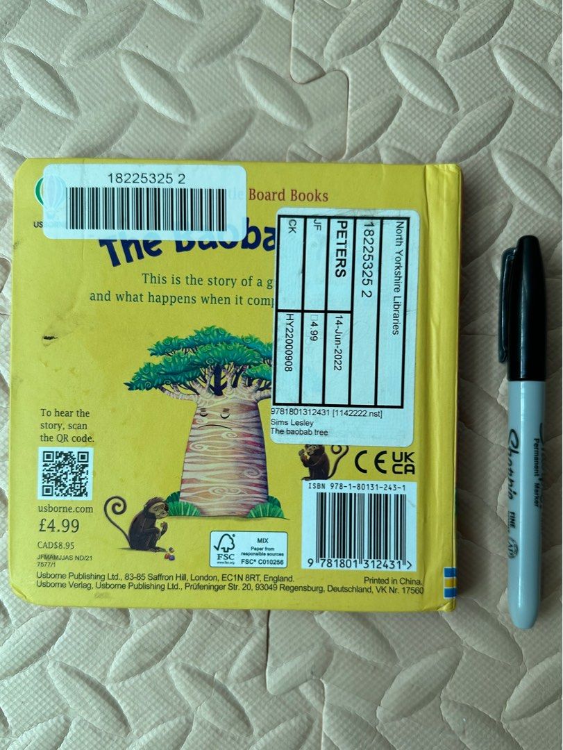 The Baobab Tree, Hobbies & Toys, Books & Magazines, Children's Books on ...