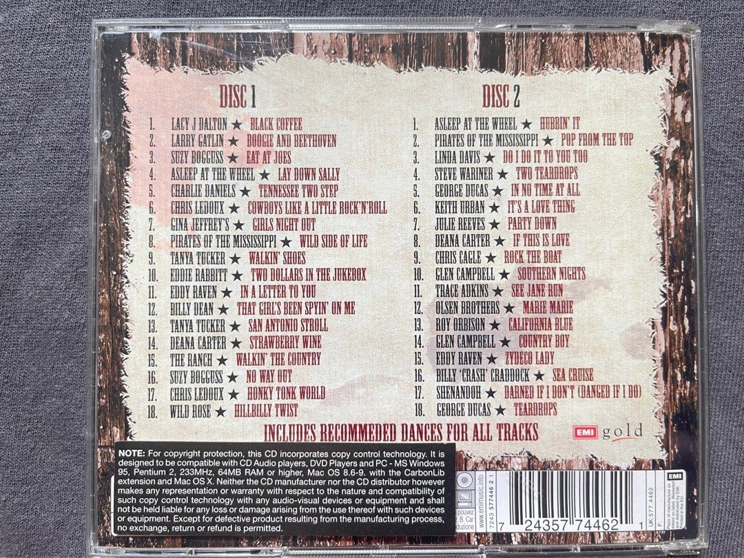 THE BEST LINE DANCING - ALBUM IN THE WORLD EVER! ( 2CD ), Hobbies ...