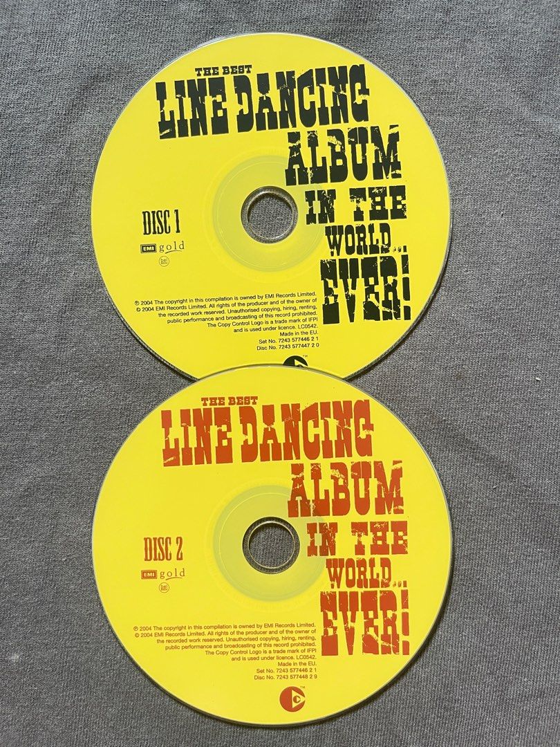 THE BEST LINE DANCING - ALBUM IN THE WORLD EVER! ( 2CD ), Hobbies ...