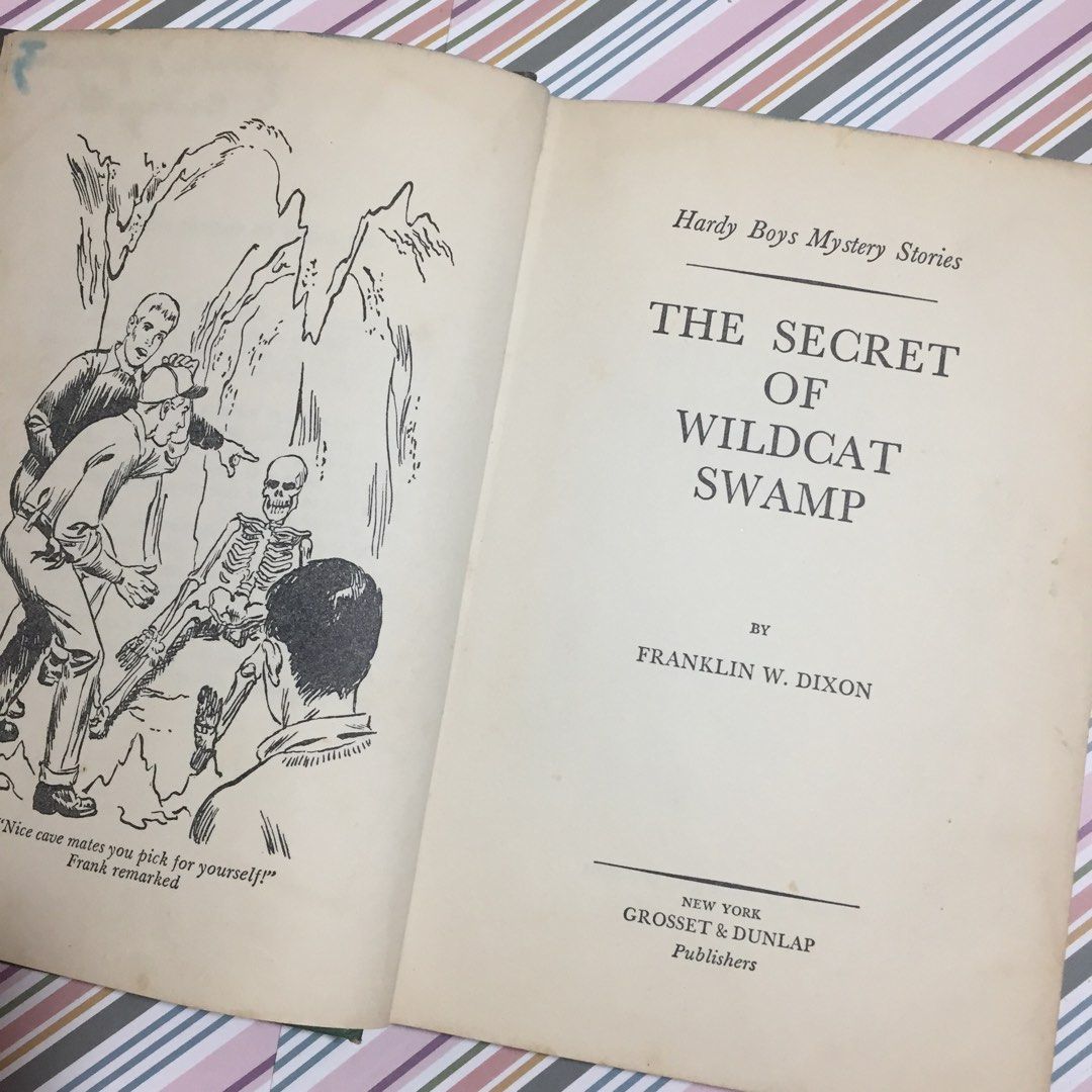 The Hardy Boys: The Secret of Wildcat Swamp by Franklin W. Dixon ...