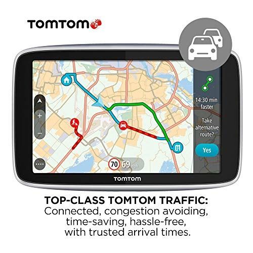 TomTom Car Sat Nav GO Premium 5 Inch, with Traffic Congestion and Speed ...