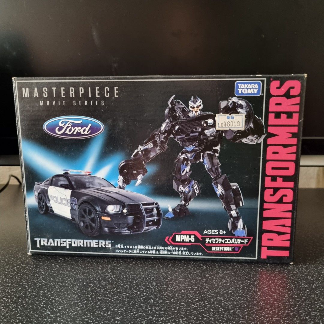 Transformers Masterpiece MPm-5 Barricade, Hobbies & Toys, Toys & Games ...