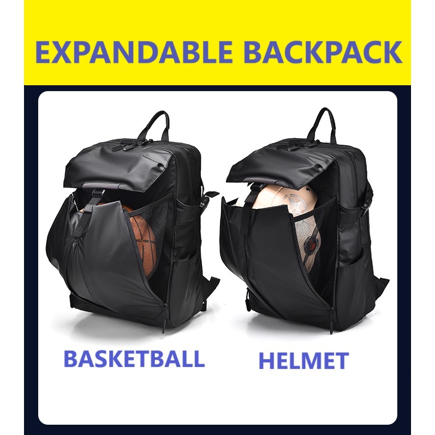 Trendy Sports Expandable Rider Backpack, Men's Fashion, Bags, Backpacks ...