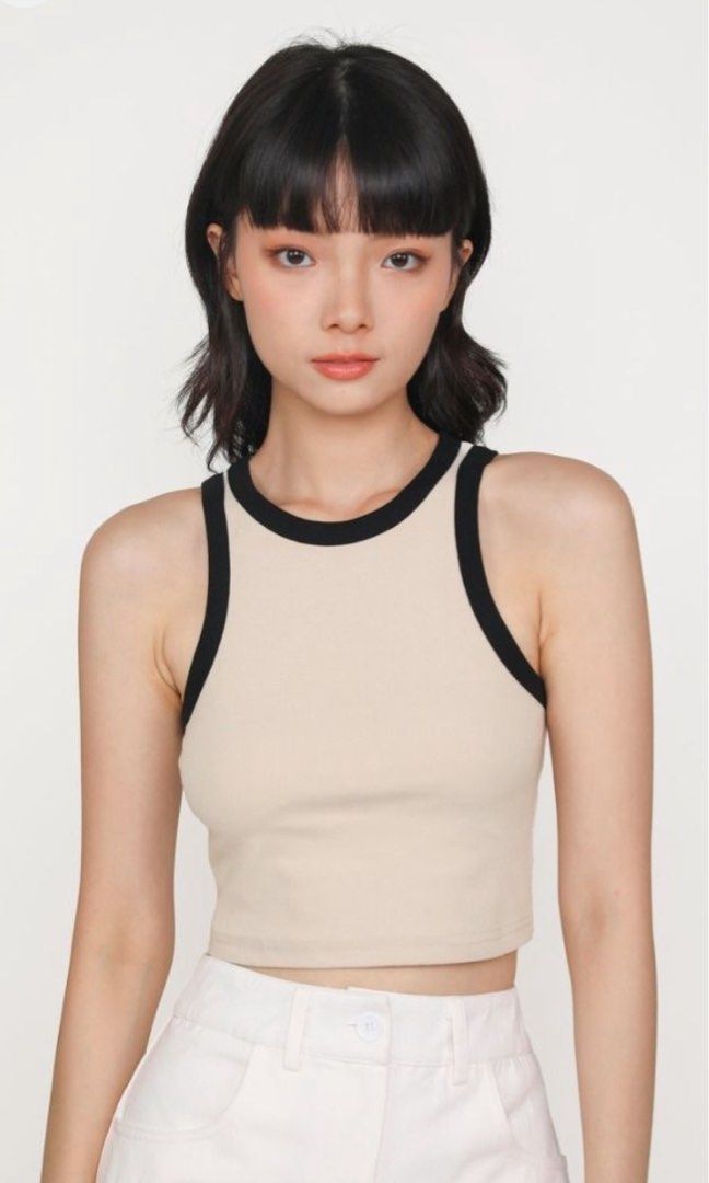 (BNWT) TTR Bravo Racer Cut Top, Women's Fashion, Tops, Sleeveless on ...