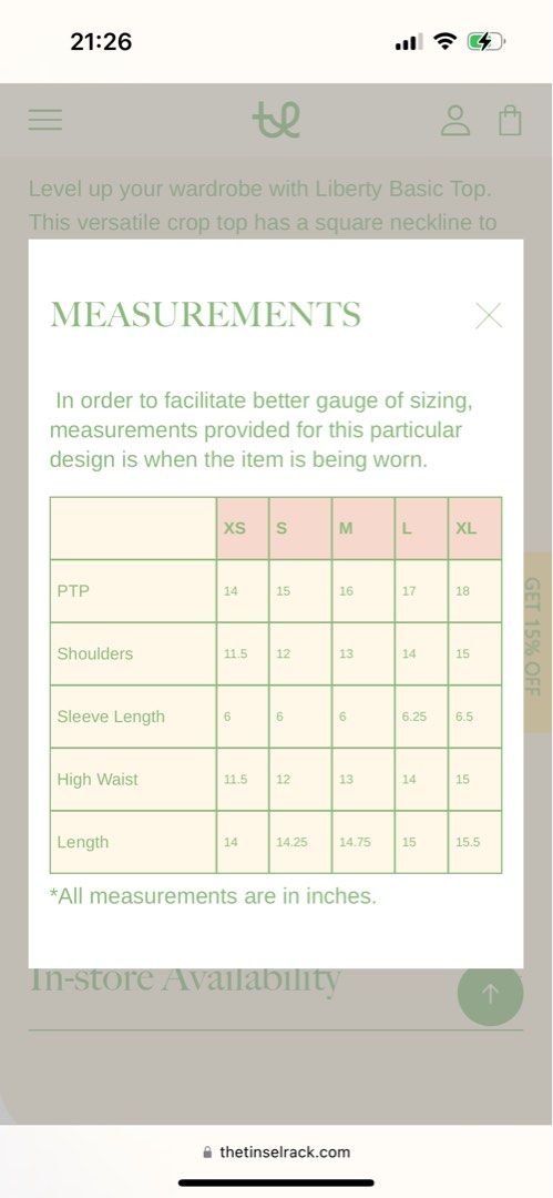 TTR Liberty Basic Top (Yellow), Women's Fashion, Tops, Shirts on Carousell