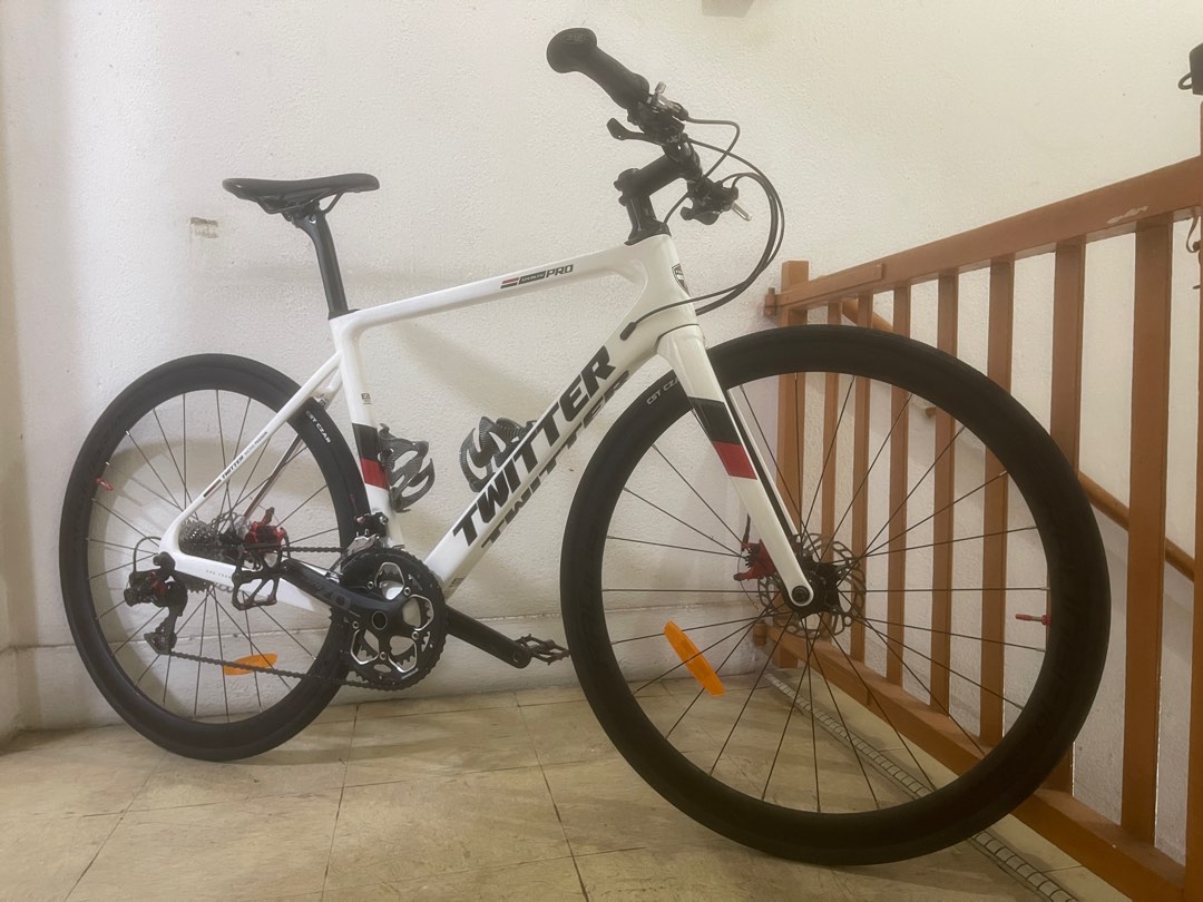 Twitter stealth pro carbon hybrid bike, Sports Equipment, Bicycles ...