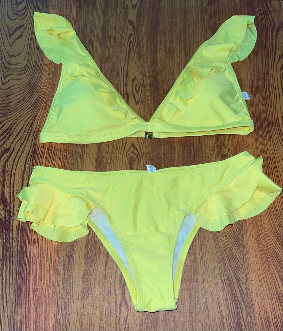 TWO PIECE SWIMSUIT, Women's Fashion, Swimwear, Bikinis & Swimsuits on ...