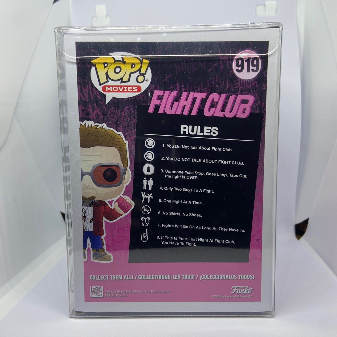 Tyler Durden Fight Club Funko Pop, Hobbies & Toys, Toys & Games on ...