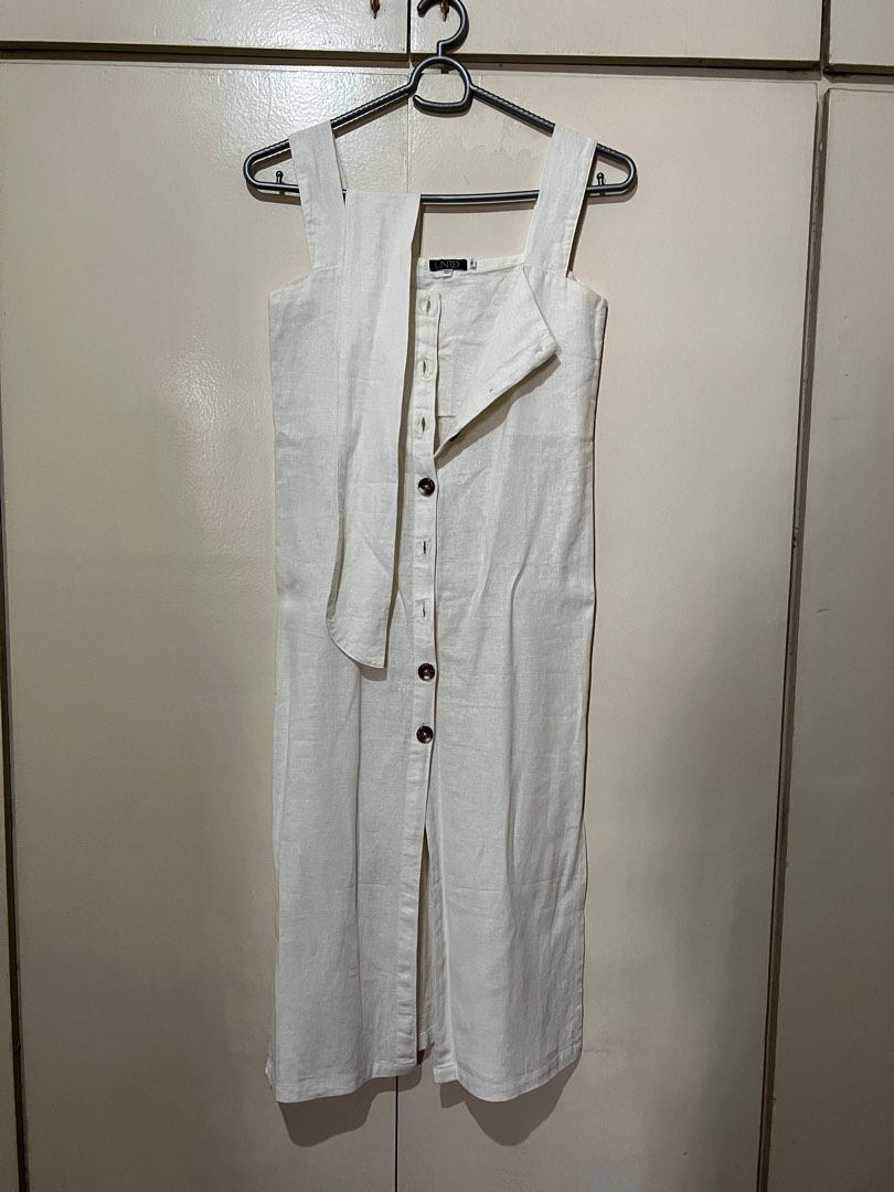 Undo Studio linen dress, Women's Fashion, Dresses & Sets, Dresses on Carousell