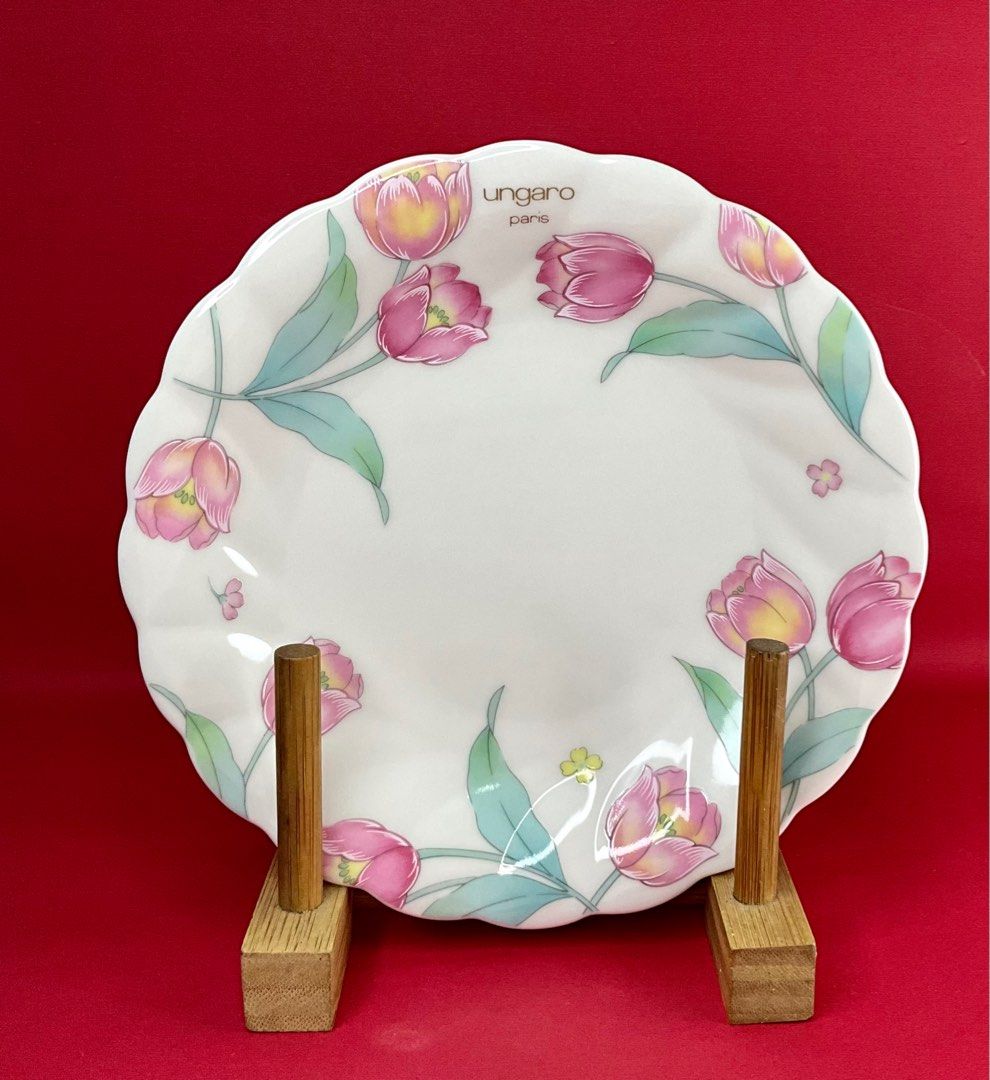 Ungaro Paris Maebata Japan cake plate set of 5, Furniture & Home Living ...