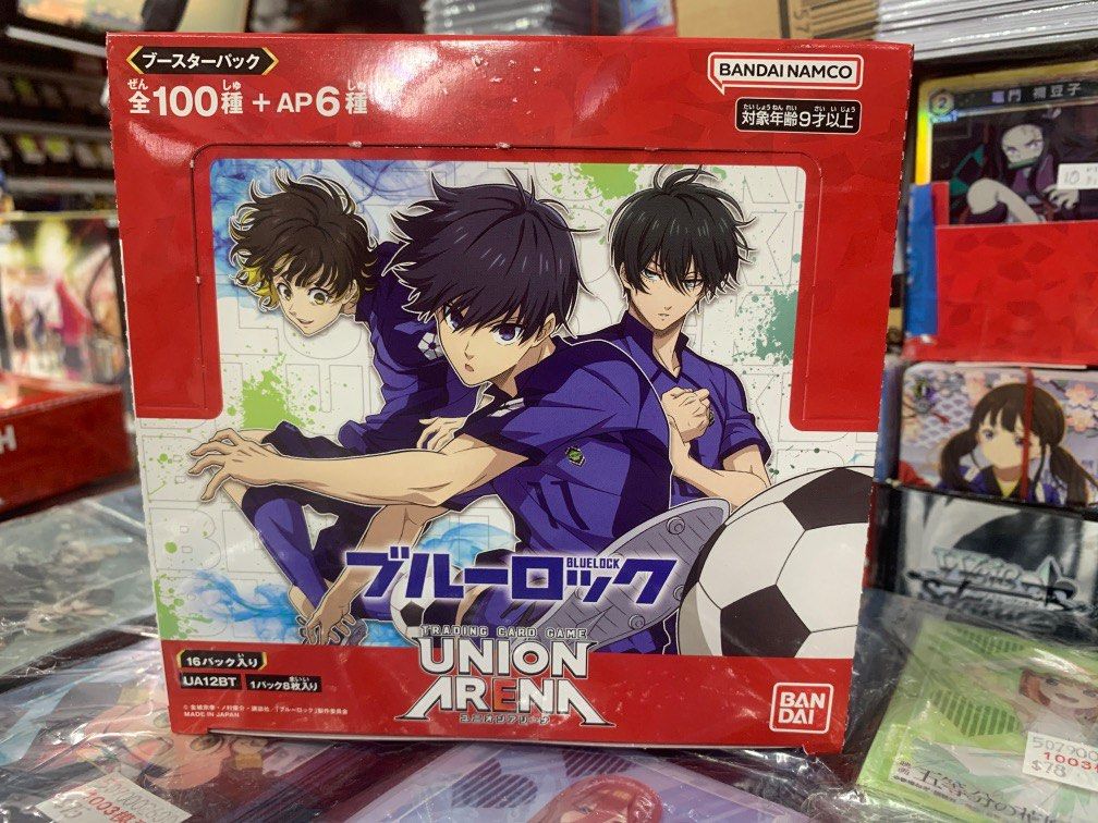 Union Arena Blue Lock, 興趣及遊戲, 玩具 & 遊戲類 - Carousell