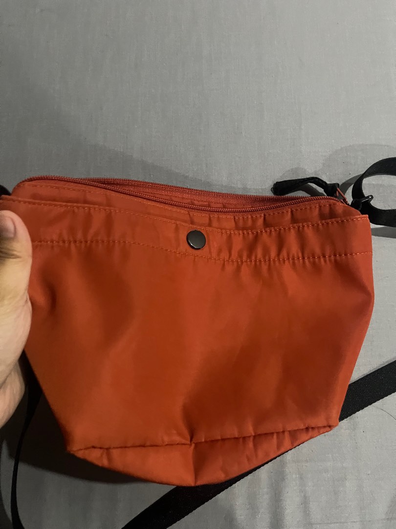 Uniqlo Cross Body Bag Orange, Women's Fashion, Bags & Wallets, Cross ...