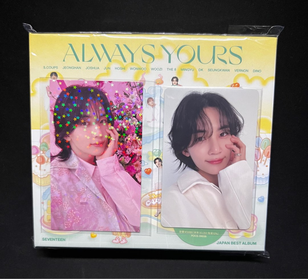(Unsealed) SEVENTEEN - Japan Best Album [ALWAYS YOURS] Lim. C Jeonghan ...