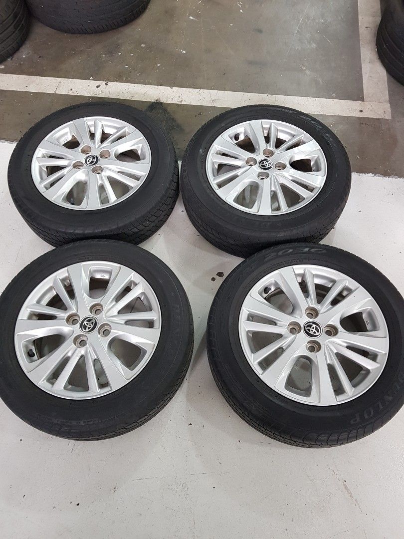 Used 15" -17" Original Toyota Rims Only, Car Accessories, Tyres & Rims ...
