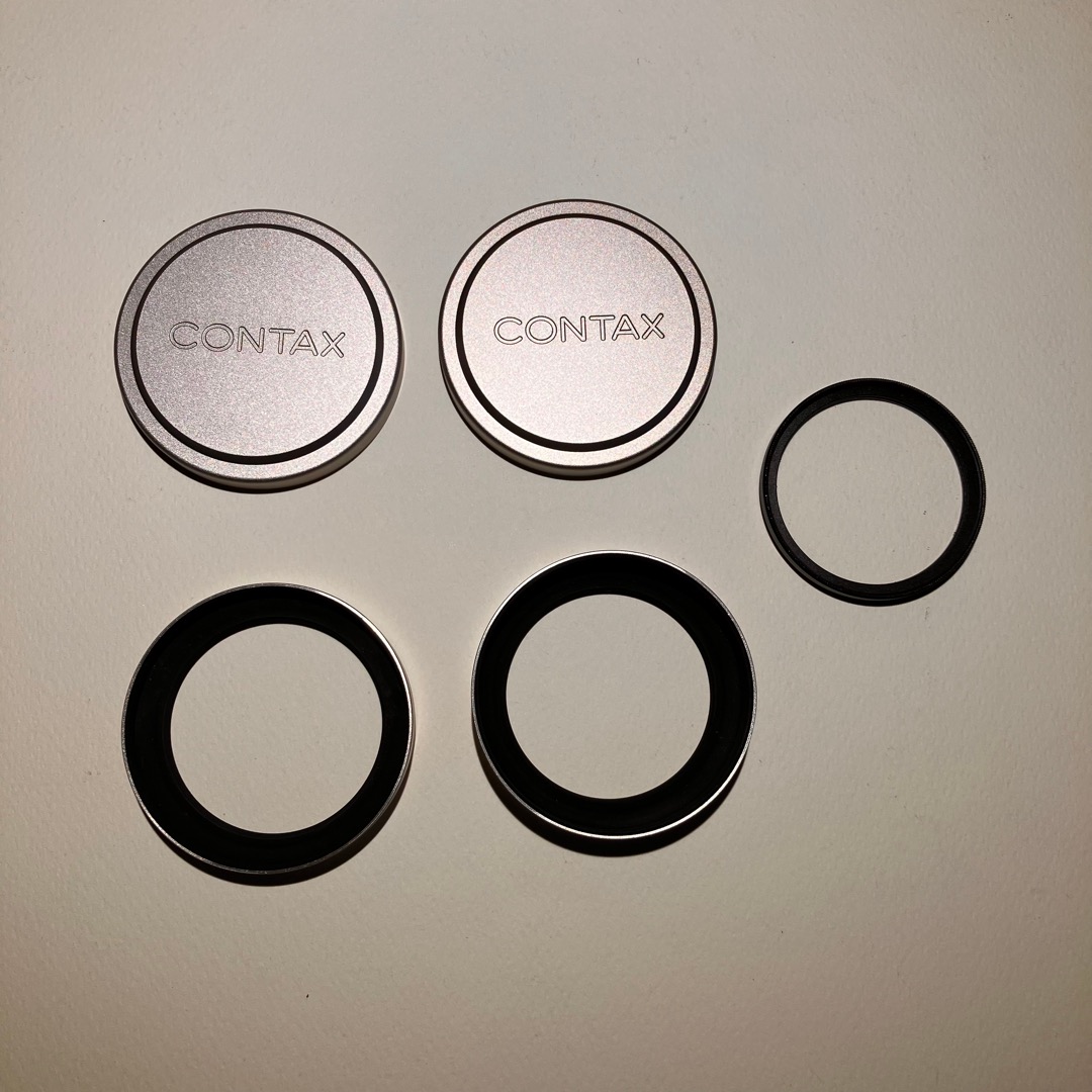 Used CONTAX Metal Lens Hoods and Lens Caps GK54 dia 57mm, Photography ...
