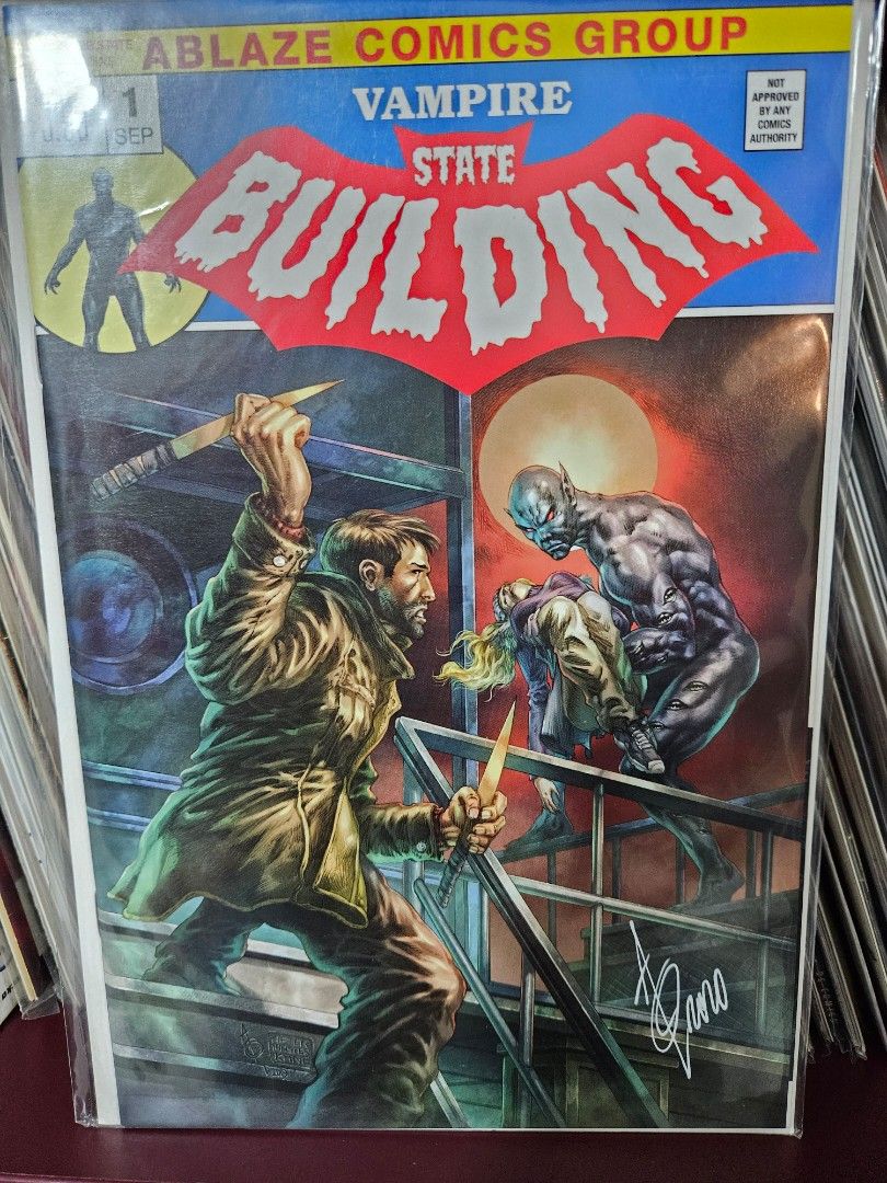 Vampire State Building #1 Alan Quah Tomb of Dracula 10 Homage - NM ...