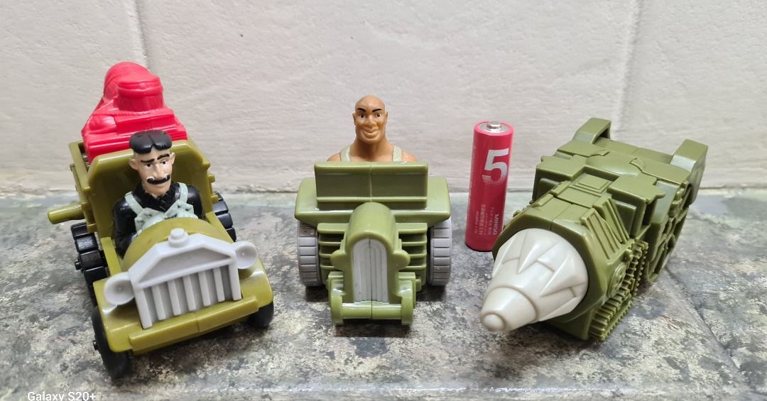 VINNY, DR.SWEET & GAETAN MOLIERE DIGGER - 2001 McDonald's Disney ...