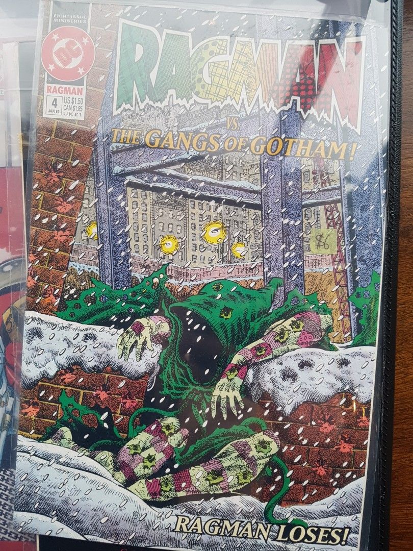 Vintage DC Ragman VS The Gangs of Gotham comic magazine, Hobbies & Toys ...