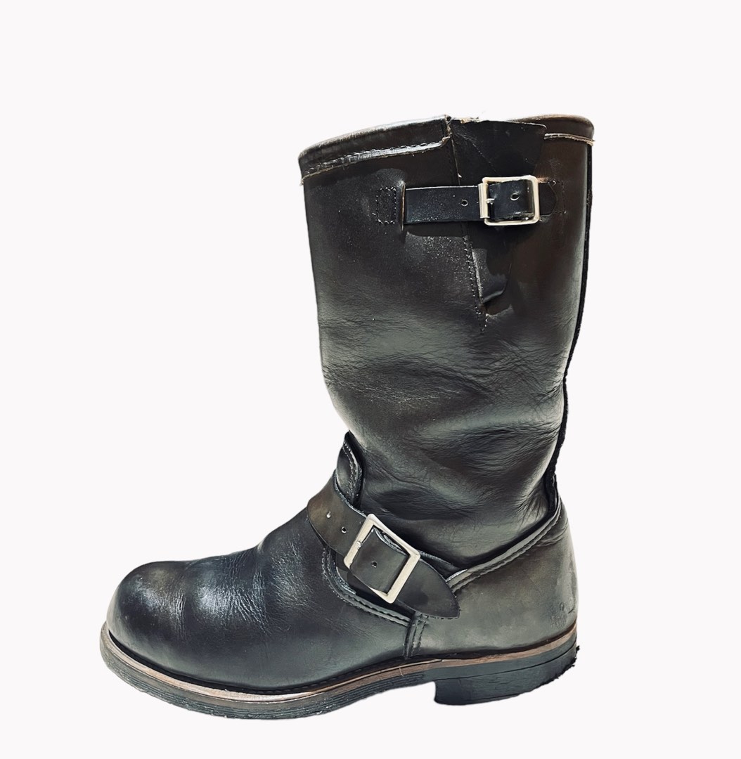 VINTAGE ENGINEER BOOTS USA HIGH CUT VINTAGE ENGINEER BOOTS USA HIGH CUT ...